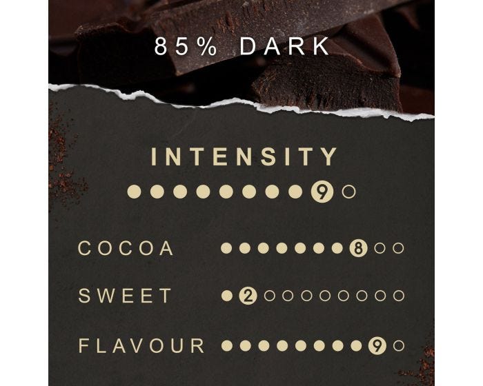 Green & Blacks Dark Chocolate 85 Percent Cocoa Bar - 90g
